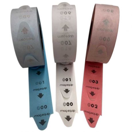 Rouleau d'etiquette numerote 2000 tickets/Rouleau pour Distributeur de ...