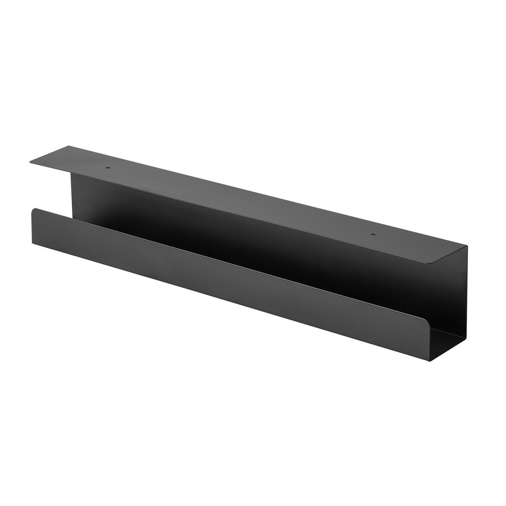 VALUE Cable Cover Organizer (Under Desk Mount), black | PROTEC IT ...